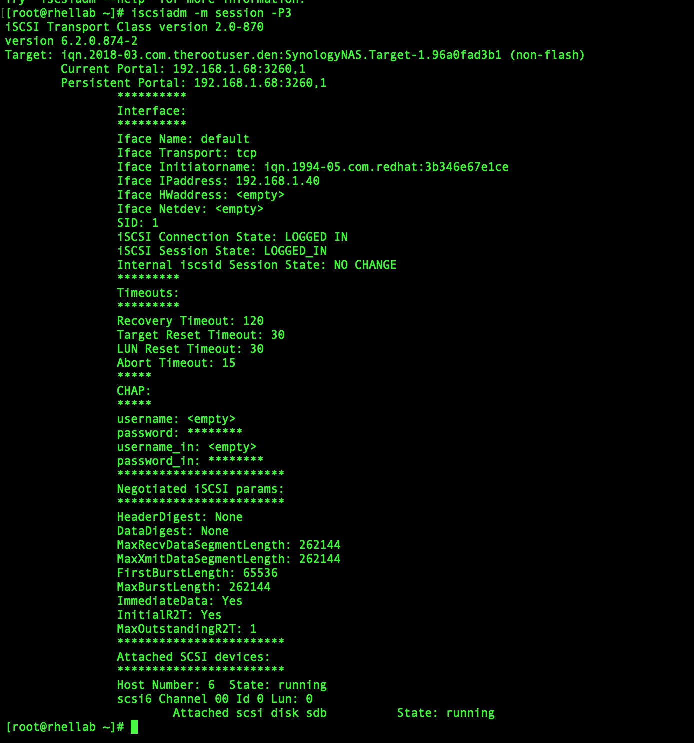 Setting up an iSCSI Target on a Synology NAS | The Root User